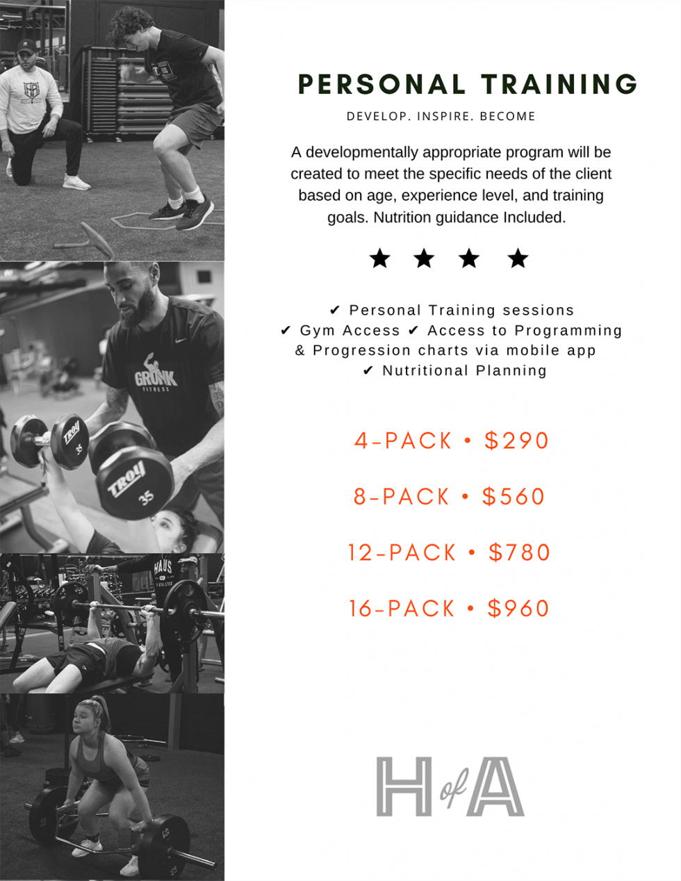 ATHLETE PERSONAL TRAINING - Haus of Athletes